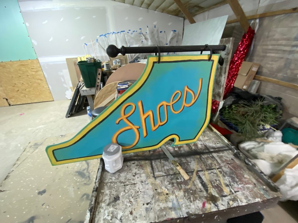 ASU-08 Shoe Store Sign – Set The Stage Atlanta